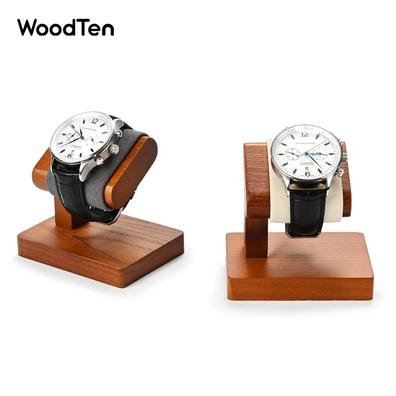 WoodTen-Wood-Watch-Holder-Watch-Display-Organizer-Display-Stand-for ...
