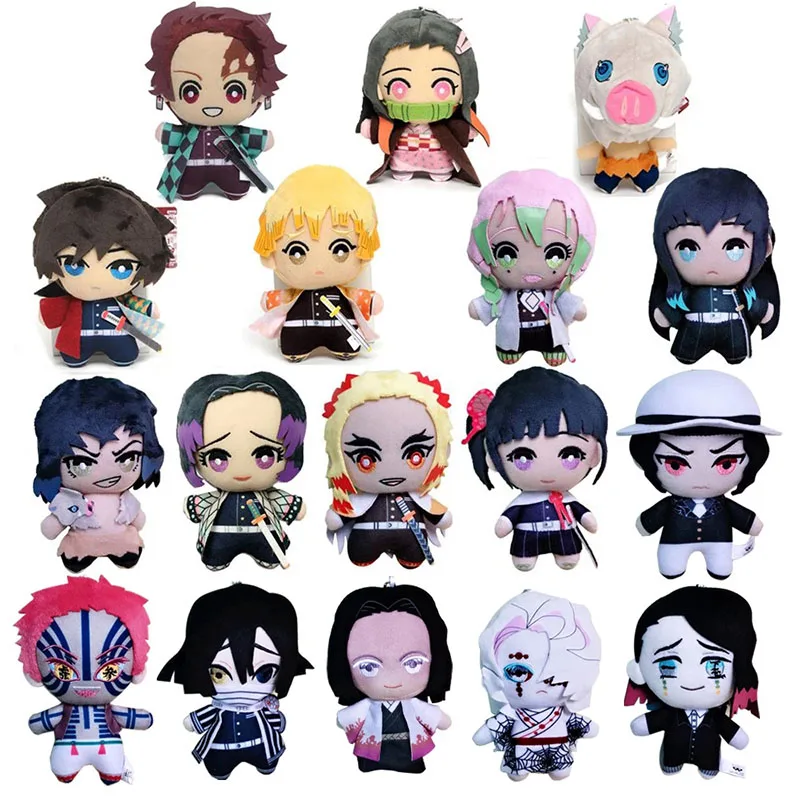15cm-Japan-Anime-Demon-Slayer-Akaza-Rui-Iguro-Obanai-Tanjirou-Kamado ...