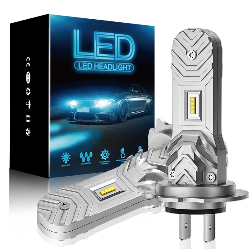 2PCS H18 Led Headlight 16000LM 6000K Auto Led Lights for Car Fog ...