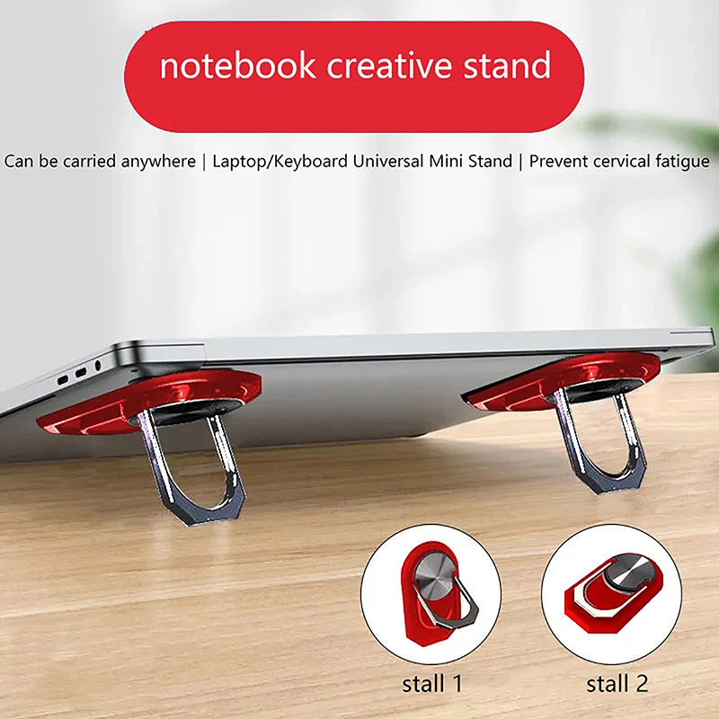 For-Tablet-Keyboard-2PCS-Invisible-Mini-Portable-Cooling-Stand-Feet ...