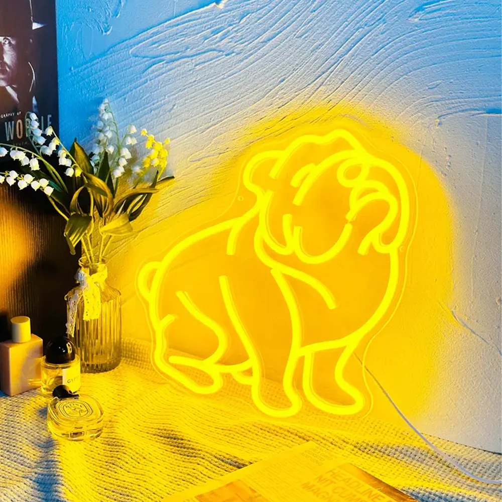 Puppy-Neon-Sign-Dimmable-Led-Neon-Signs-for-Wall-Decor-Cool-Dog-Neon ...