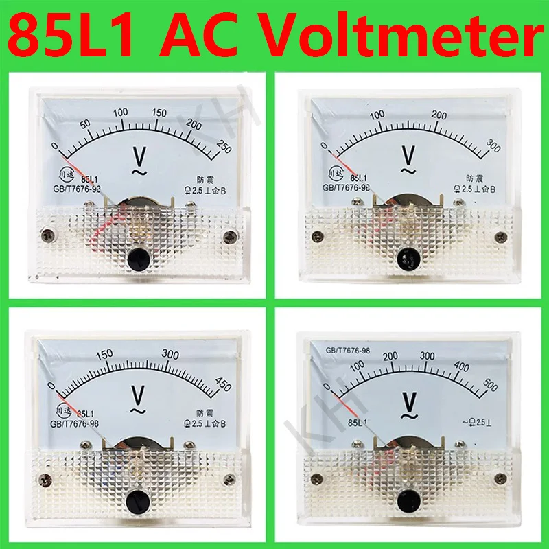 85L1-AC-Analog-Voltage-Meter-Panel-3V-5V-10V-20V-50V-150V-250V-300V ...
