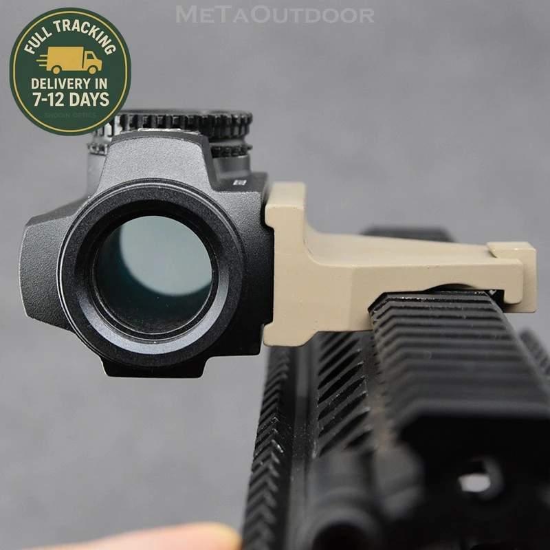 Tactical Reflex Red Dot Sight Side 20mm Picatinny Weaver Mount ...