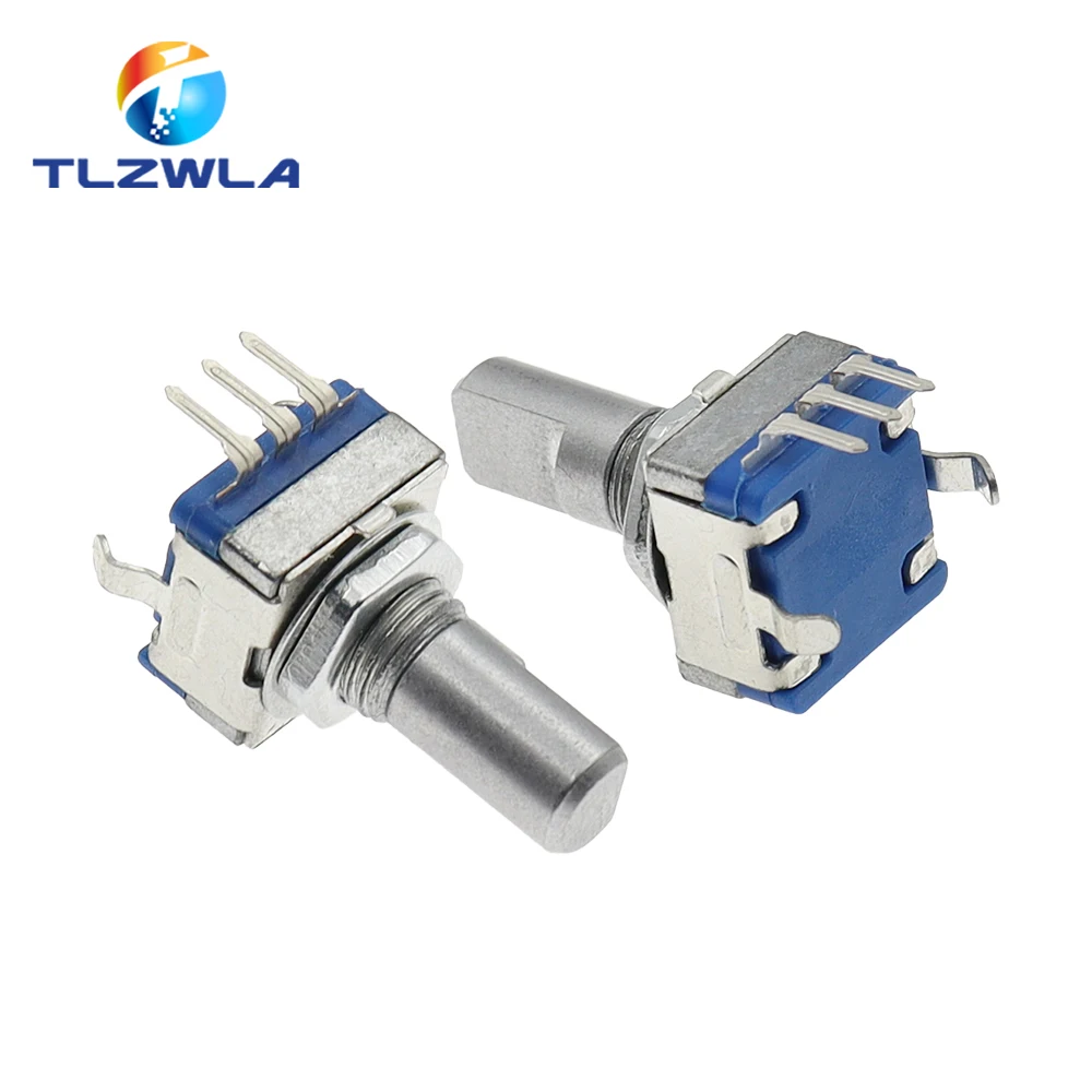 5PCS-EC11-Audio-Encoder-360-Degree-15MM-Rotary-Encoder-Tripod-20-Pulse ...