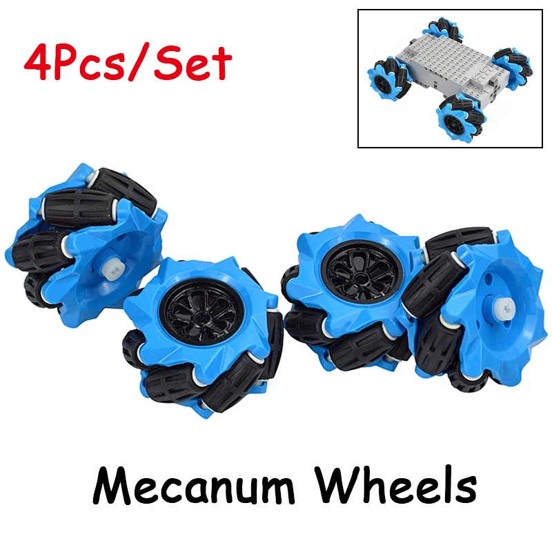 Mecanum-Wheels-MOC-Technical-Universal-Omnidirectional-Wheel-for-45544 ...