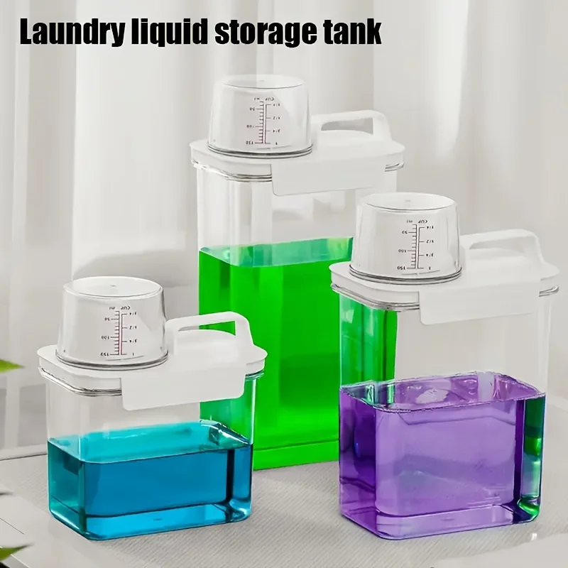 1100ML-1800ML-2300Ml-Airtight-Laundry-Detergent-Powder-Storage-Box-Jar ...