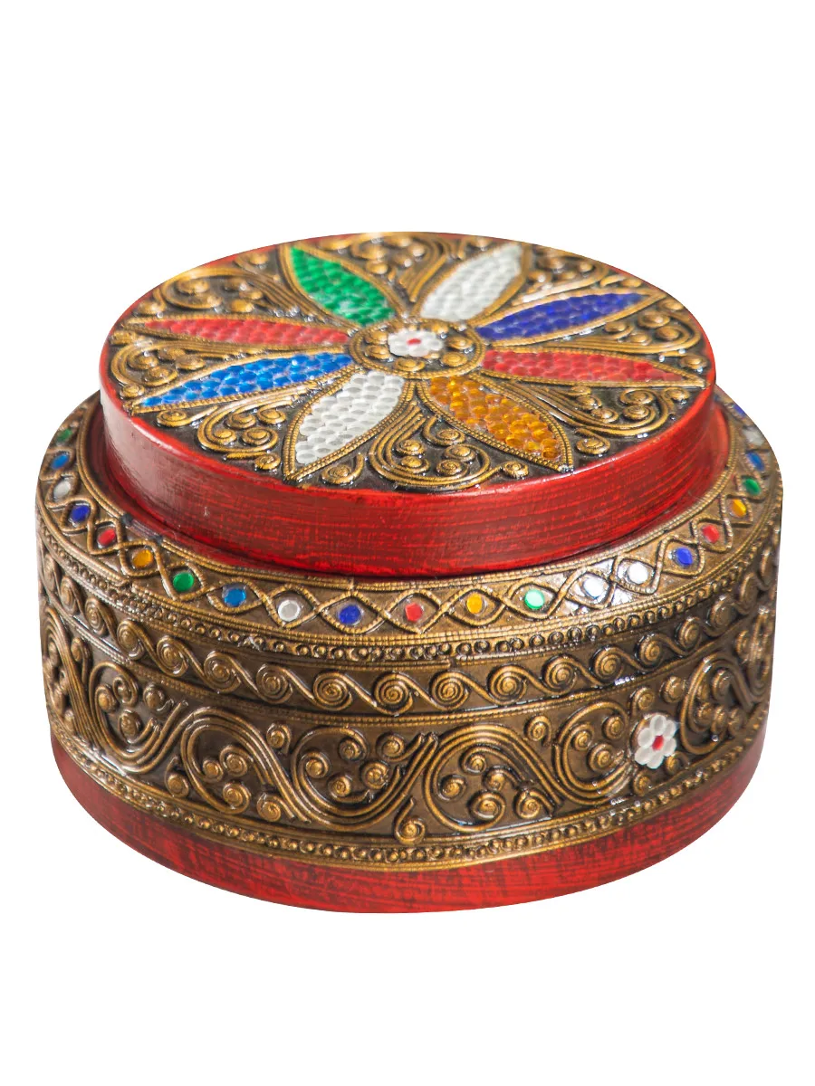 Solid-Wood-Wood-Carving-Storage-Tank-with-Lid-Retro-Creative-Dry-Candy ...