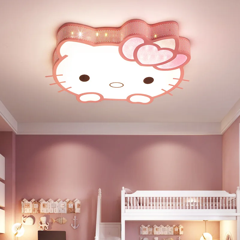 Sanrio Hello Kitty Led Ceiling Lamp 36W Modern Panel Ceiling Lights For ...