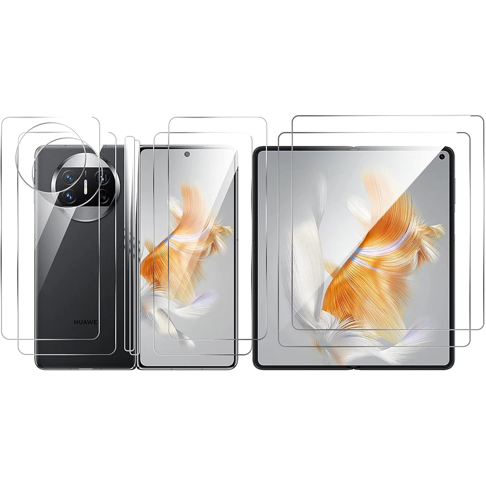 6in1-Hydrogel-Film-For-Mate-X3-X5-Front-Back-Soft-HD-Outter-Film-Screen ...