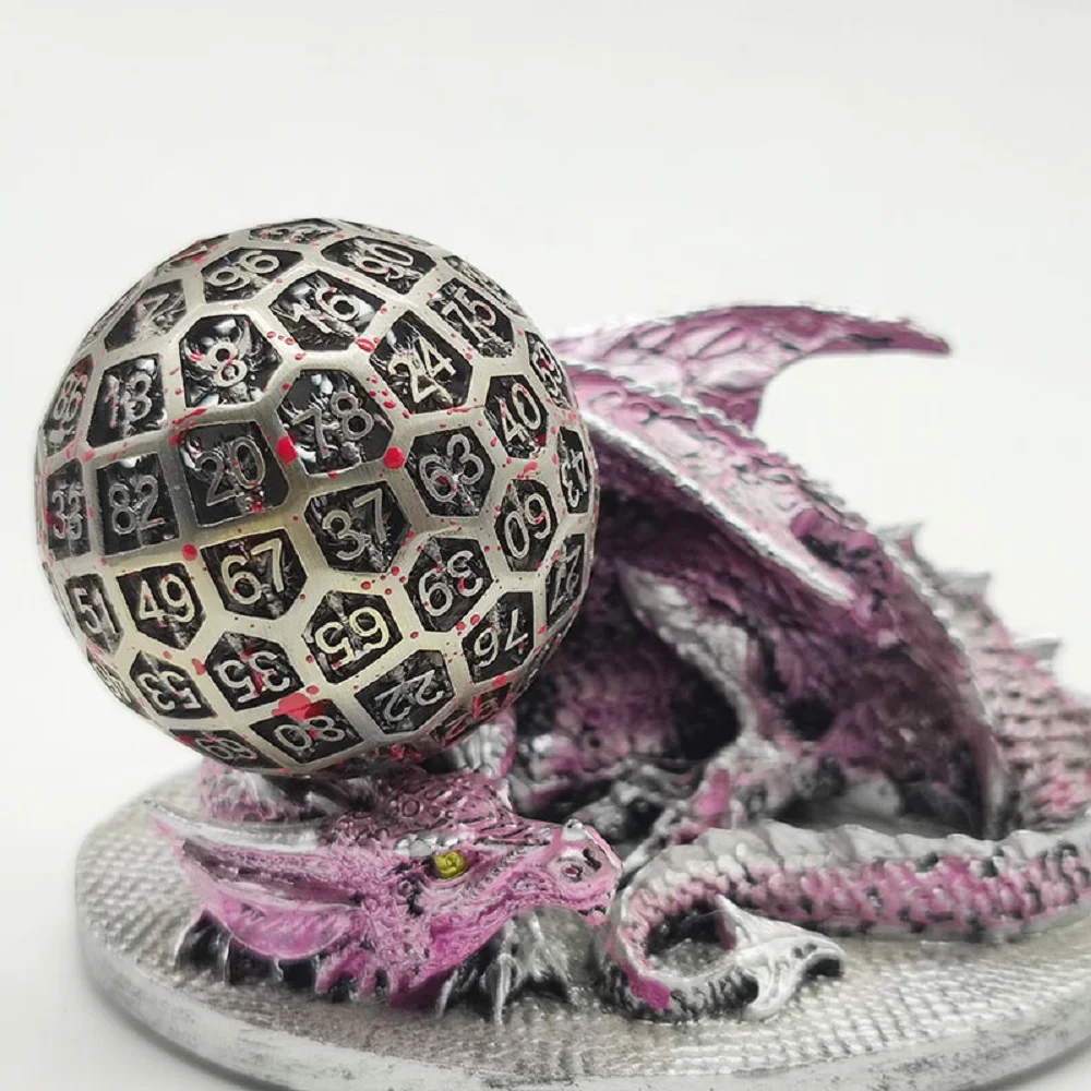 D60-D100-Hollow-Metal-Dice-Set-DND-COC-Cthulhu-Running-Team-Dragon-and ...
