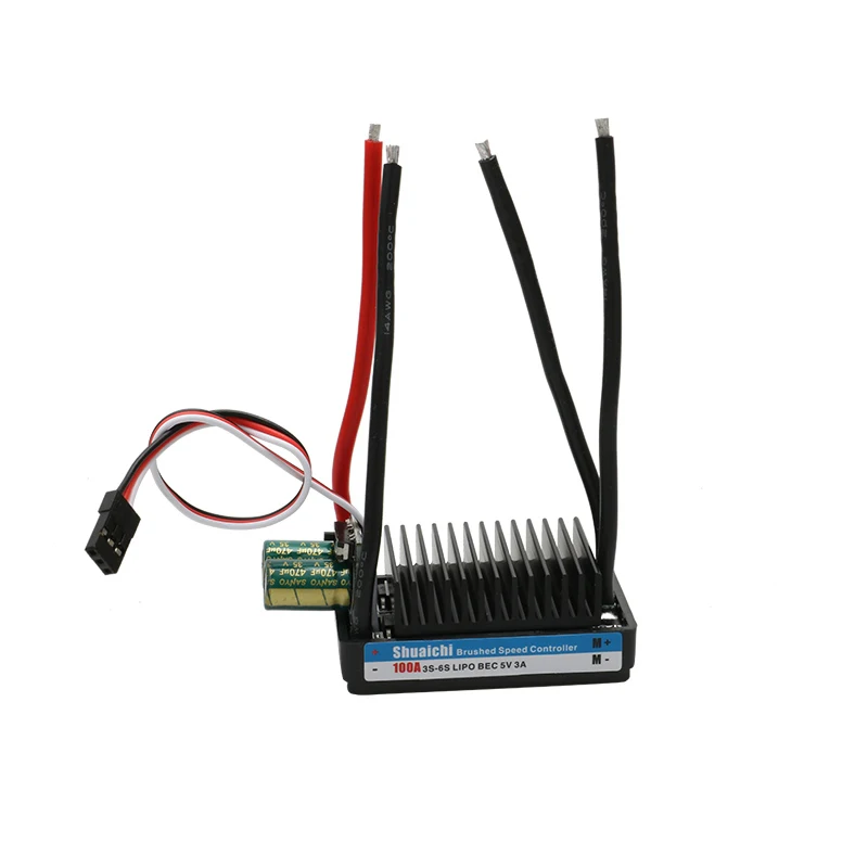 1PCS-10-5V-26V-100A-Bidirectional-Brushed-ESC-High-Power-Electric-Speed ...