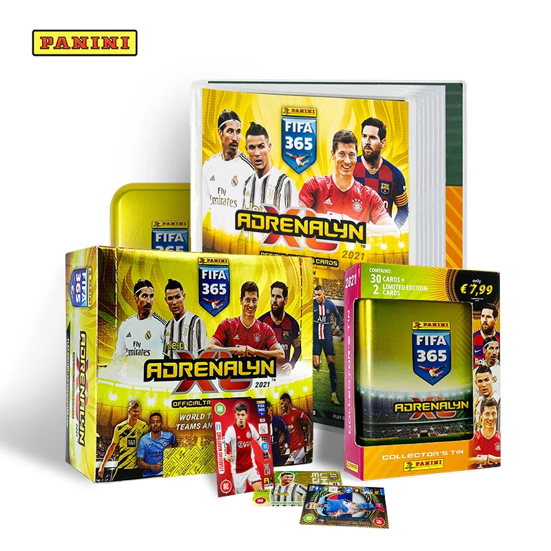 Panini caja de tarjetas FIFA 2020/21, juego de tarjetas TCG, adranalyn ...