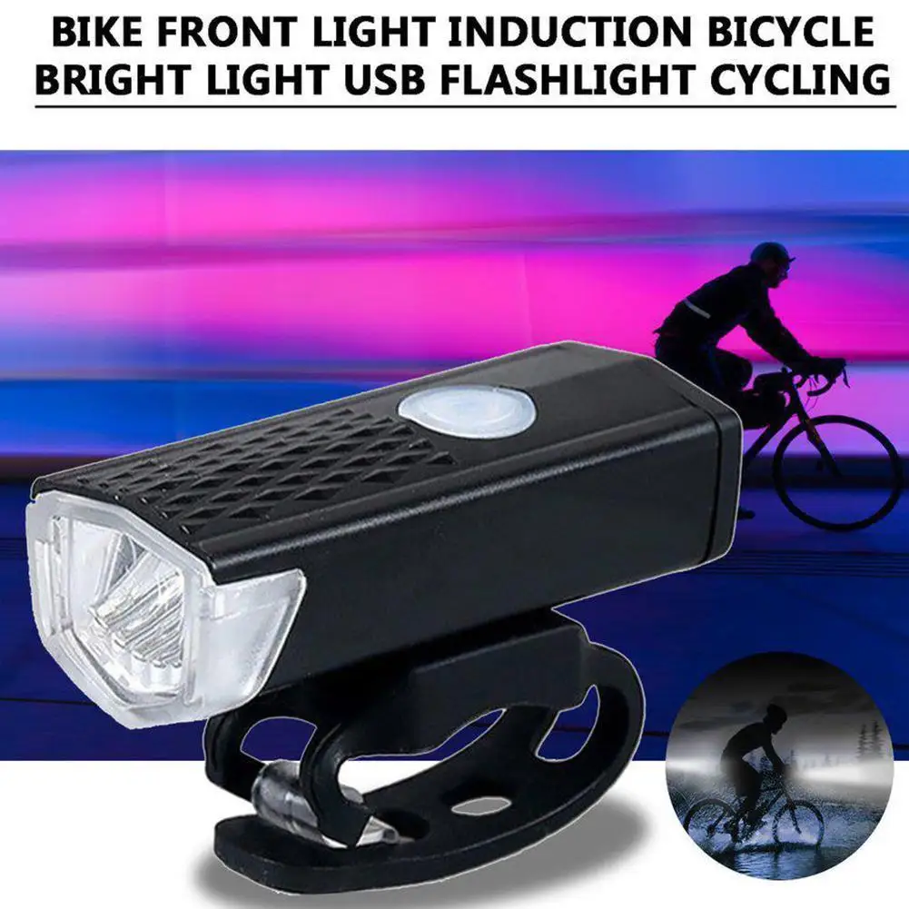 MTB-Bike-Front-Lights-USB-LED-Rechargeable-Waterproof-Mountain-Bike ...