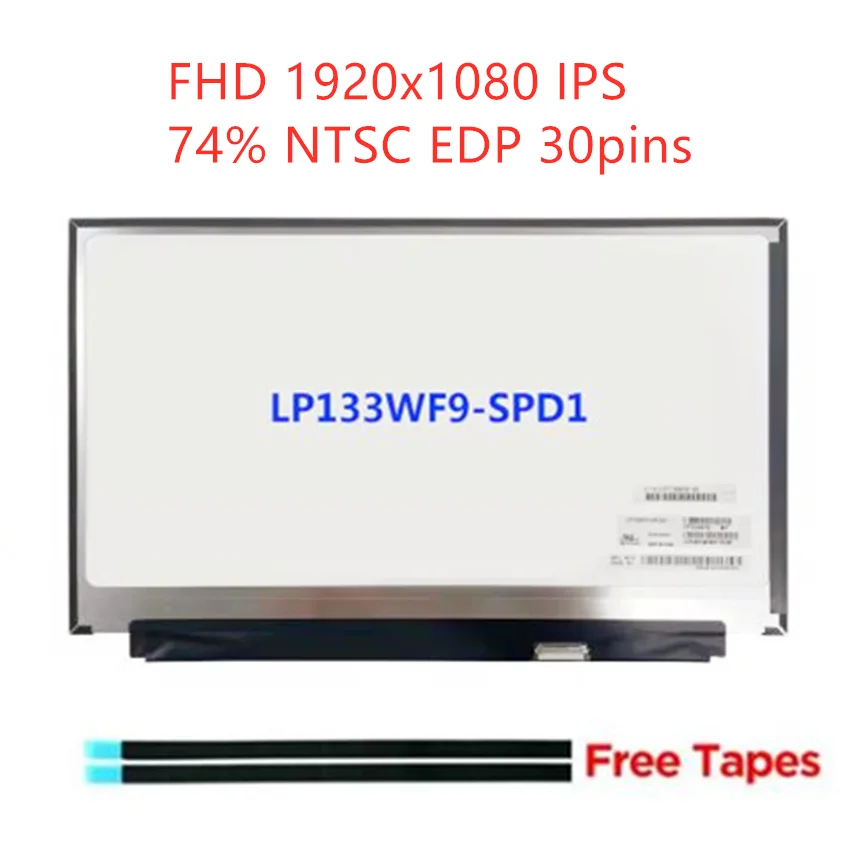 LCD replace 13.3" Laptop LCD Screen LP133WF9-SPD1 For Fujitsu Lifebook ...