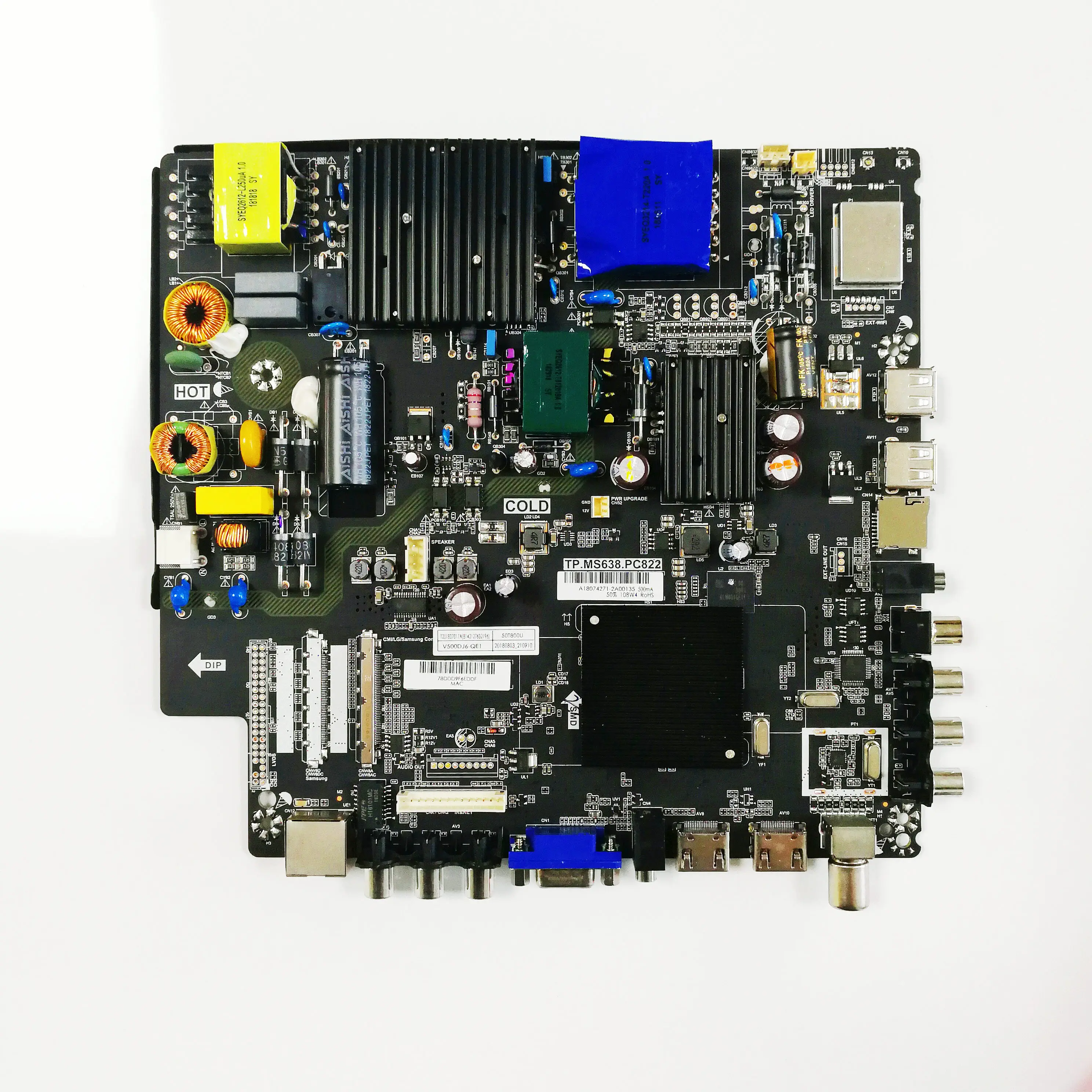 Free-shipping-The-network-TV-P55L21T2CSM-UHD55SLEDT-mainboard-TP-MS638 ...