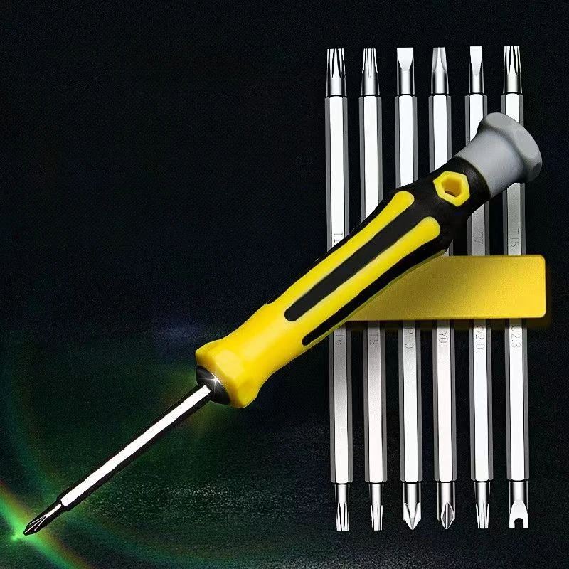 2023-new-12-In-1-Magnetic-Screwdriver-Set-Cross-Flat-Shaped-Screwdriver ...