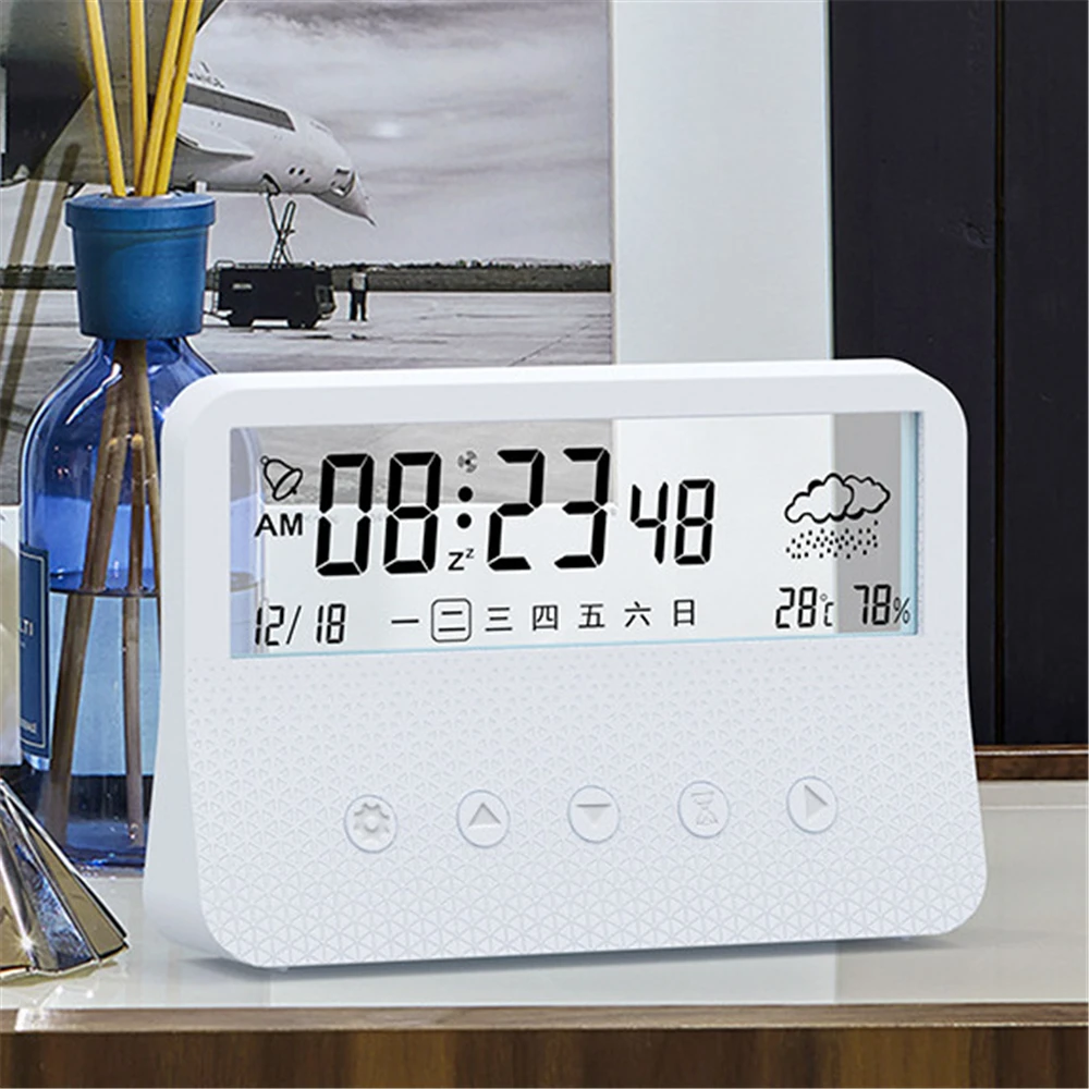 Transparent Led Clock