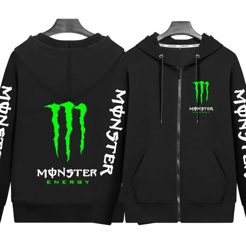 Monster-Energy-su-ter-de-moda-para-hombre-jersey-de-carreras-con-letras ...