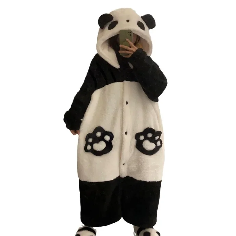 Anime-Adult-Panda-Robes-Cosplay-Halloween-Costumes-Onesies-Nightgown ...