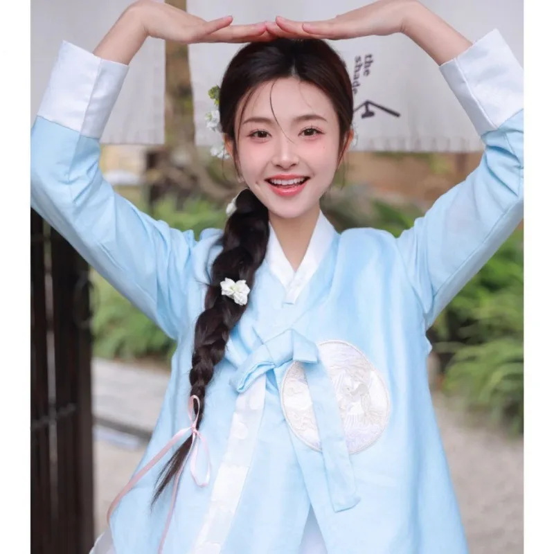 Yanbian Yanji Korean dress Hanbok Korean women's dress dance stage ...