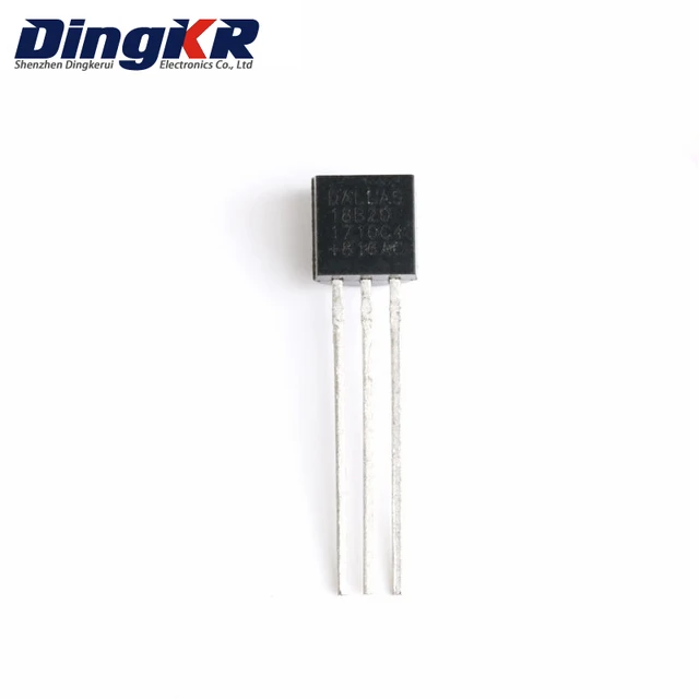 10Db/Tétel Ds18B20 To-92 Sensor Elektronikai Chip 18B20 Chips ...
