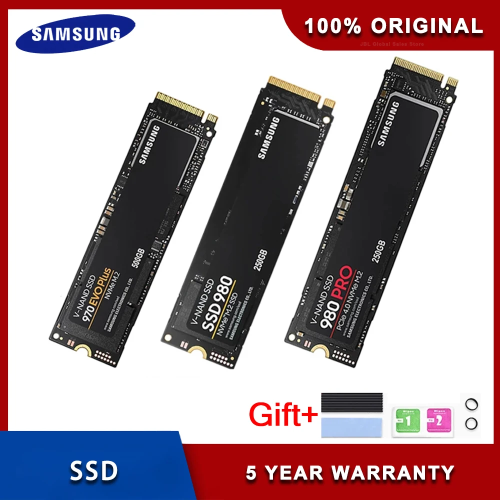 Samsung 970 evo plus 980pro 980 pro m.2 ssd 500gb 1tb 2tb nvme pcie ...
