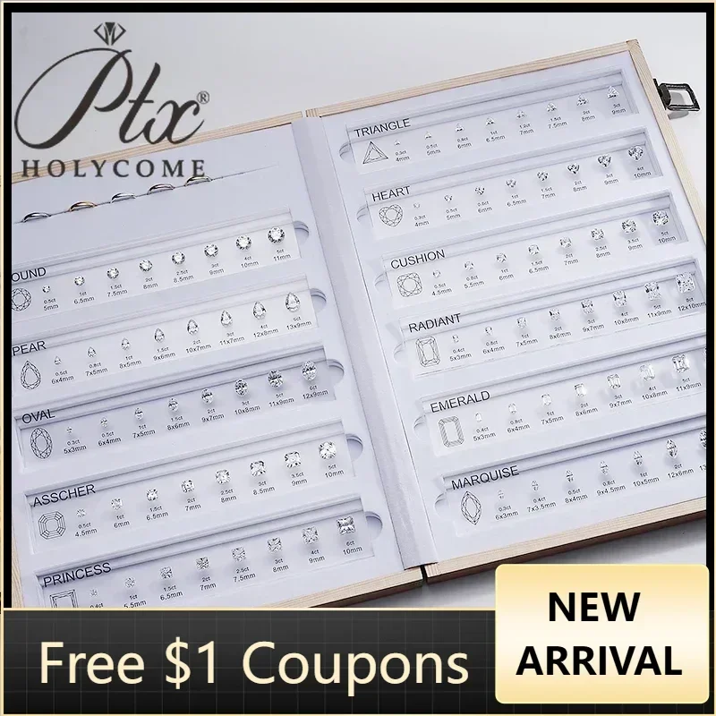 Diamond-CZ-Carat-Chart-Cubic-Zirconia-Customize-Comparison-Chart-Set ...