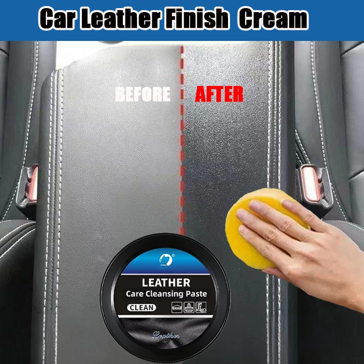 Car Leather Finish Cream Car Seat and Interior Quick Repair Leather ...