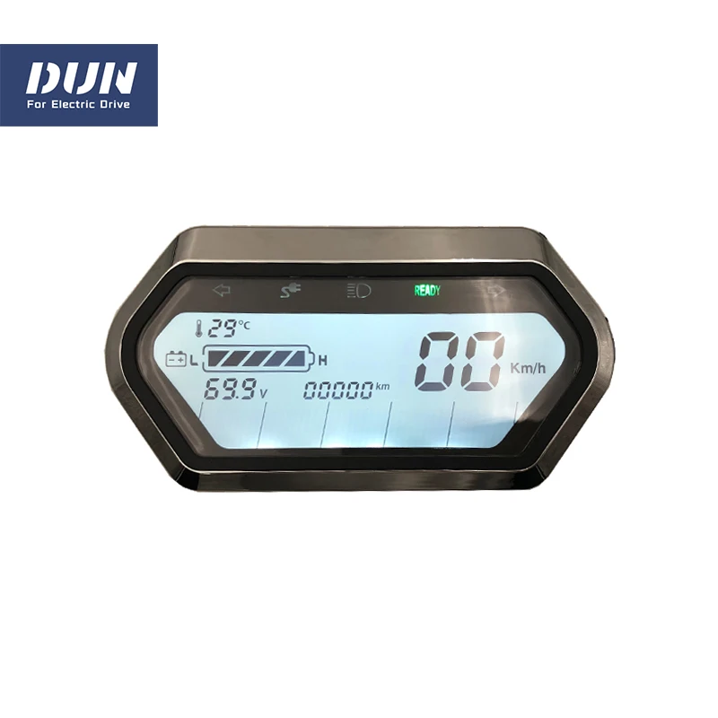 48V-60V-72V-N3-LCD-Universal-Eine-Linie-Phase-Geschwindigkeit-Tacho ...