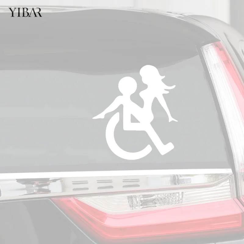 Disabled-Person-Wheelchair-Car-Bumper-Sticker-Vinyl-Decal-Car-Truck ...