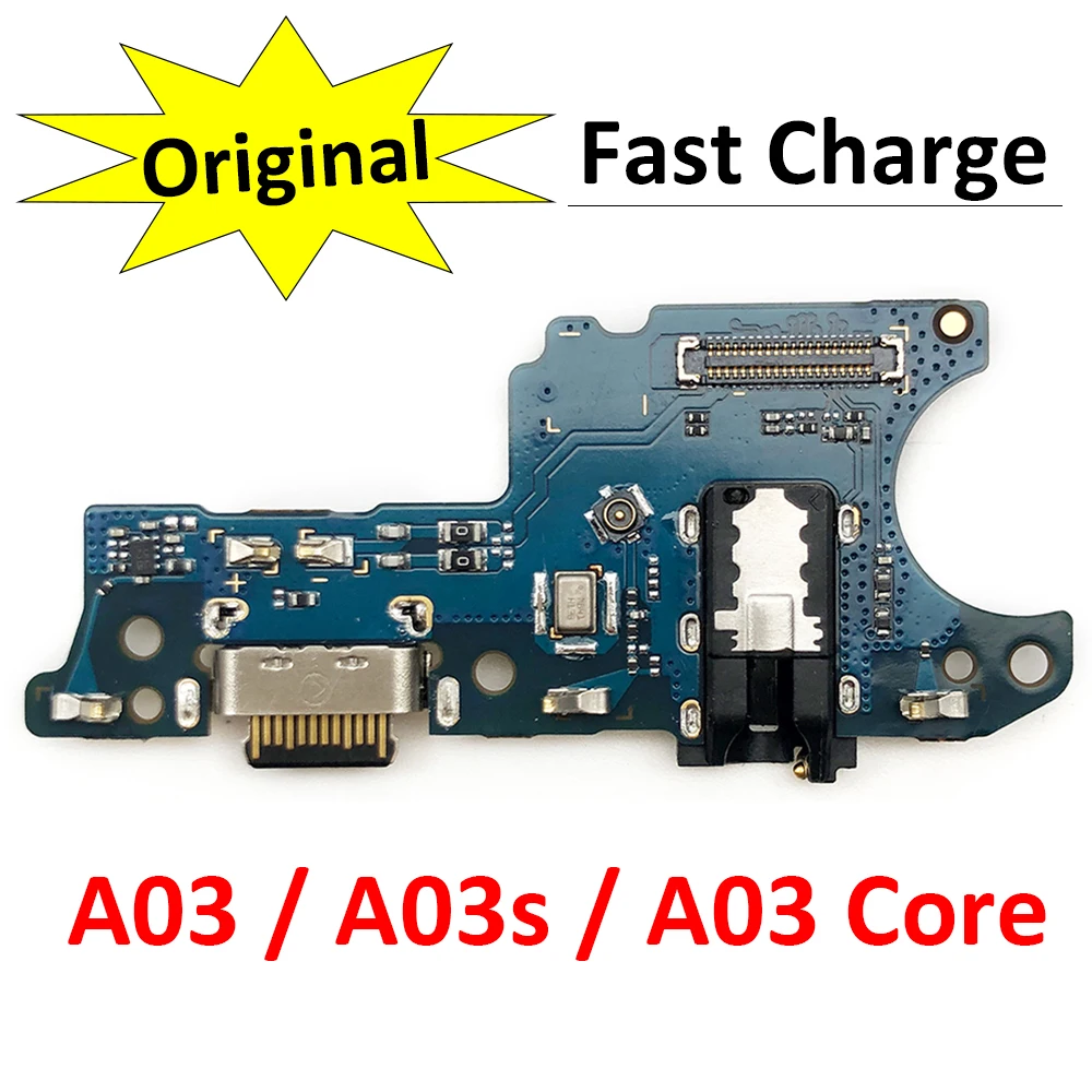 Placa de puerto de carga USB Original, piezas de conector de Cable ...