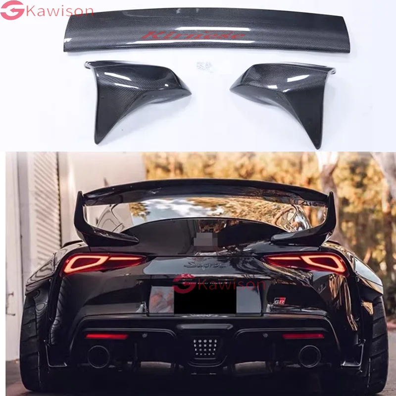 Rear-Trunk-Spoiler-For-Toyota-Supra-A90-2019-2020-2021-Carbon-Fiber ...