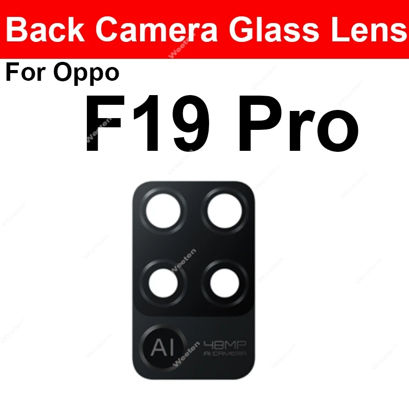 Rear Camera Glass Lens For OPPO F9 F17 19 Pro Plus F11 F15 Back Camera ...