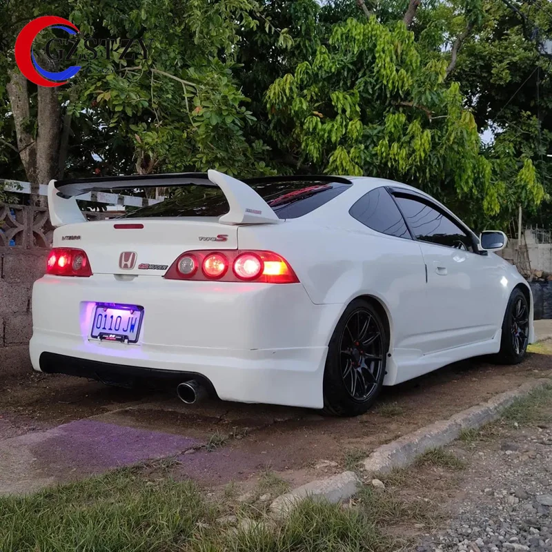 For Honda INTEGRA ACURA RSX DC5 2002-2006 ABS FD2 Spoiler Three Parts ...