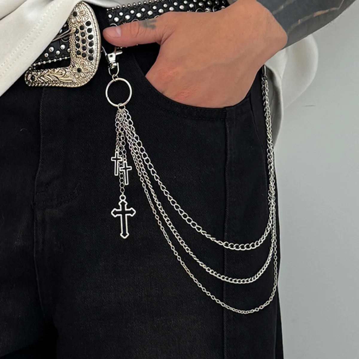GoTH MEN OUTFIT: The Ultimate Guide to Wearing the SHIXIN Gothic Jesus ...
