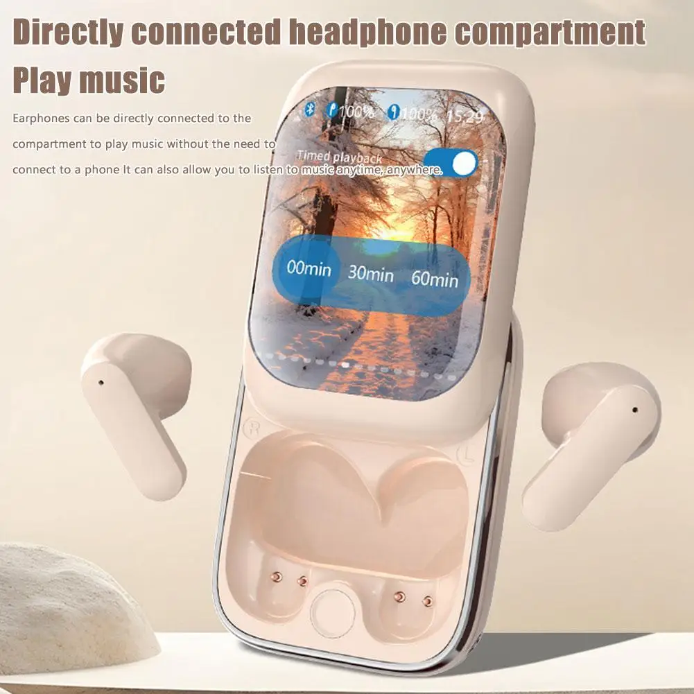 Creative Slide BT Headphones LED Touch Full Color Large Screen Noise ...