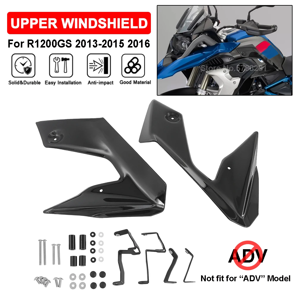 Upper Windshield For BMW R1200GS R 1200 GS R1200 2013 2015 2016 ...