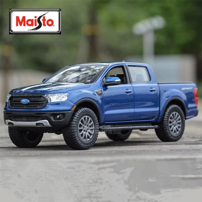 1-24-2019-Ford-Ranger-Alloy-Pickup-Car-Model-Diecasts-Metal-Off-road ...