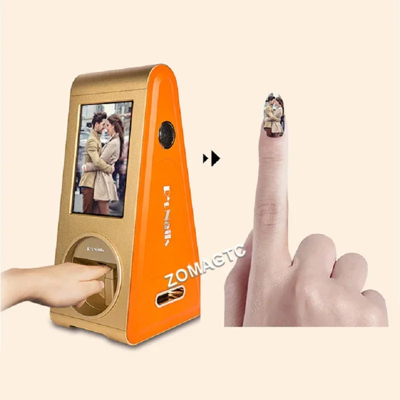 Automatic manicure machine Digital design nail art printer finger nail ...