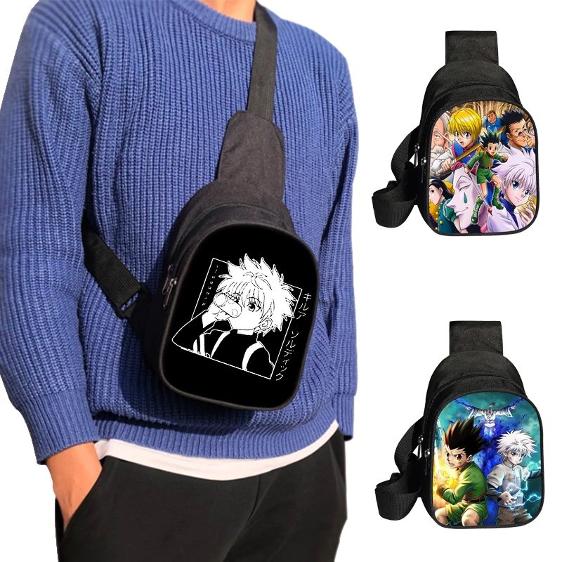 Hunter X Chrollo Lucilfer | Killua Zoldyck Bags | Killua Shoulder Bag ...