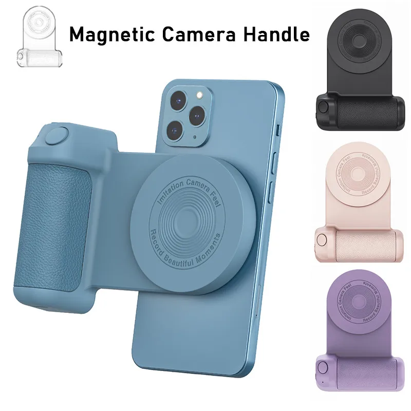 Magnetic Camera Handle Photo Bracket Smart Bluetooth Mobile Phone Anti ...