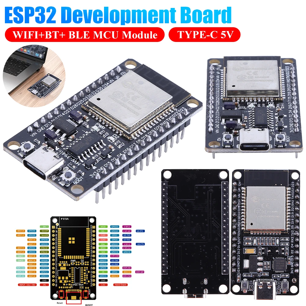 Placa-de-desarrollo-ESP32-de-1-piezas-WiFi-Bluetooth-consumo-de-energ-a ...