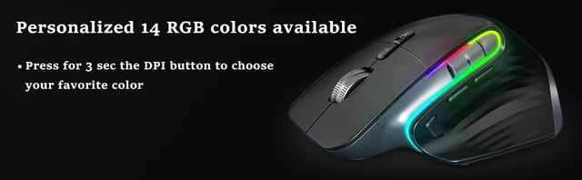 Geyes M10 Multimode Wireless Mouse, 43% OFF
