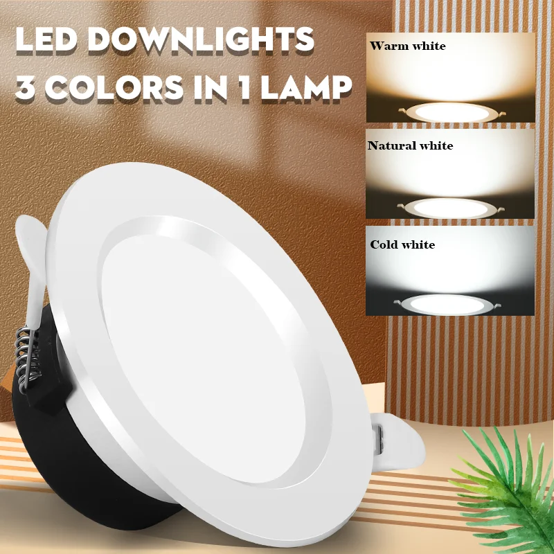 3-Colors-Dimmable-LED-Down-Light-5-9-12w-Super-Bright-Modern-LED ...