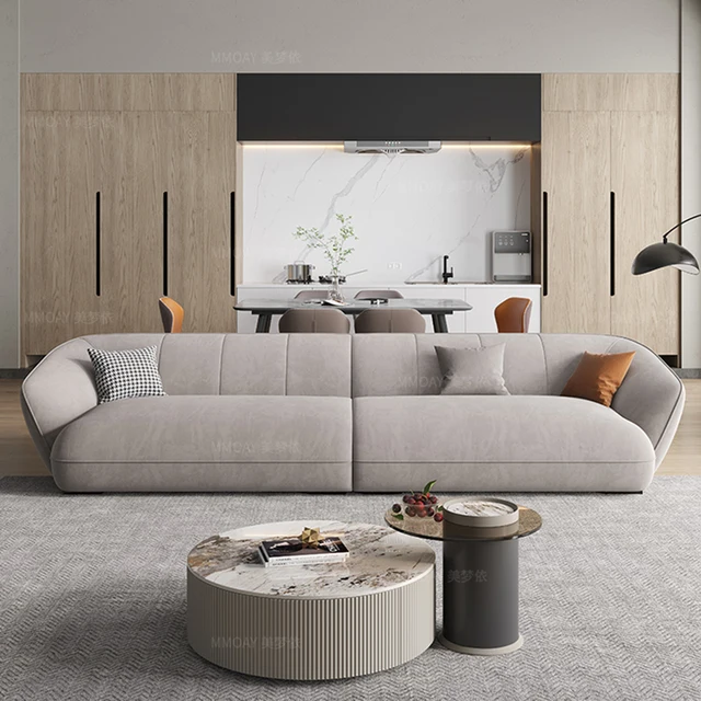 Shop Luxury Foam Sponge Sofa: Modern Comfort for Sala De Estar | High ...