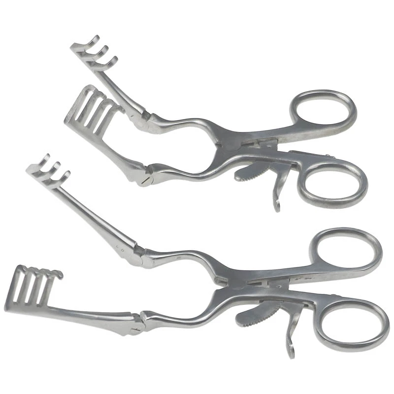 Retractor ajustable grande/pequeño de acero inoxidable, instrumento de ...