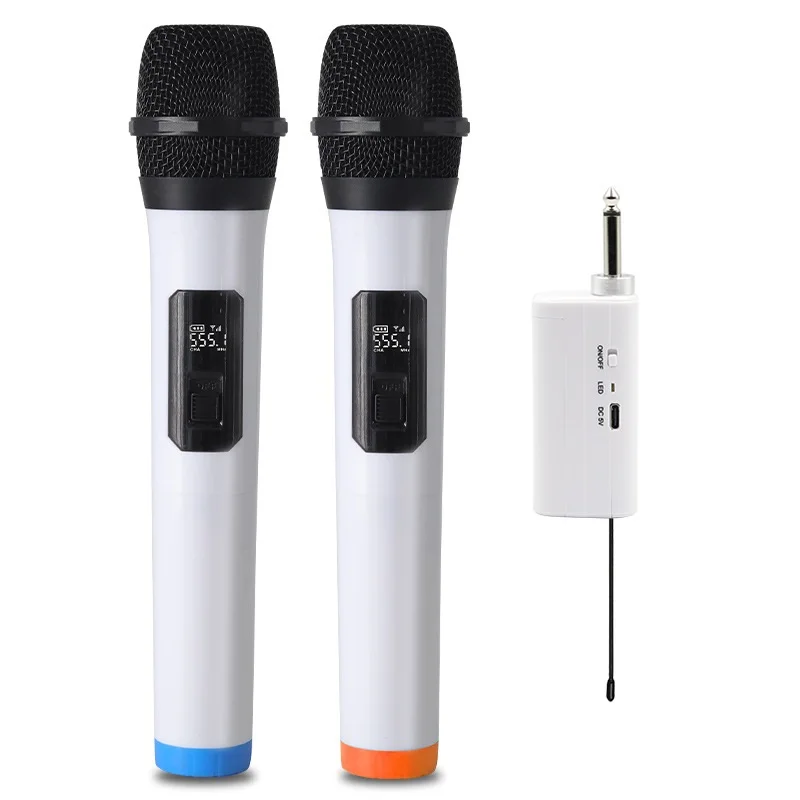 Wireless-Microphone-MIC-Outdoor-Guide-Live-K-Song-Microphone-Cross ...