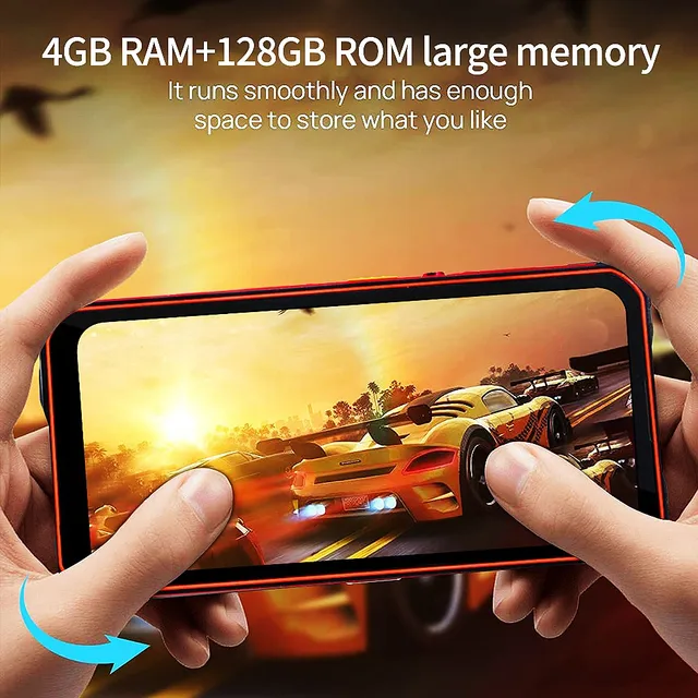 PHONEMAX P1 RAM 4GB ROM 128GB Rugged Smartphone LTE 4G Android 10 ...