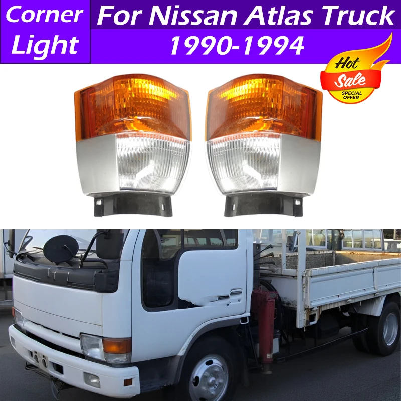 For-Nissan-Atlas-Truck-1990-1991-1992-1993-1994-Front-Corner-Light-Turn ...