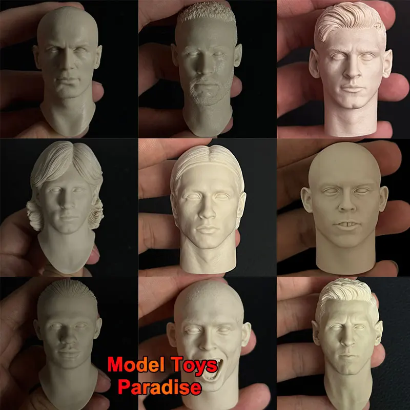 Unpainted-1-6-Scale-Men-Soldier-Football-Star-Head-Sculpt-Handsome ...